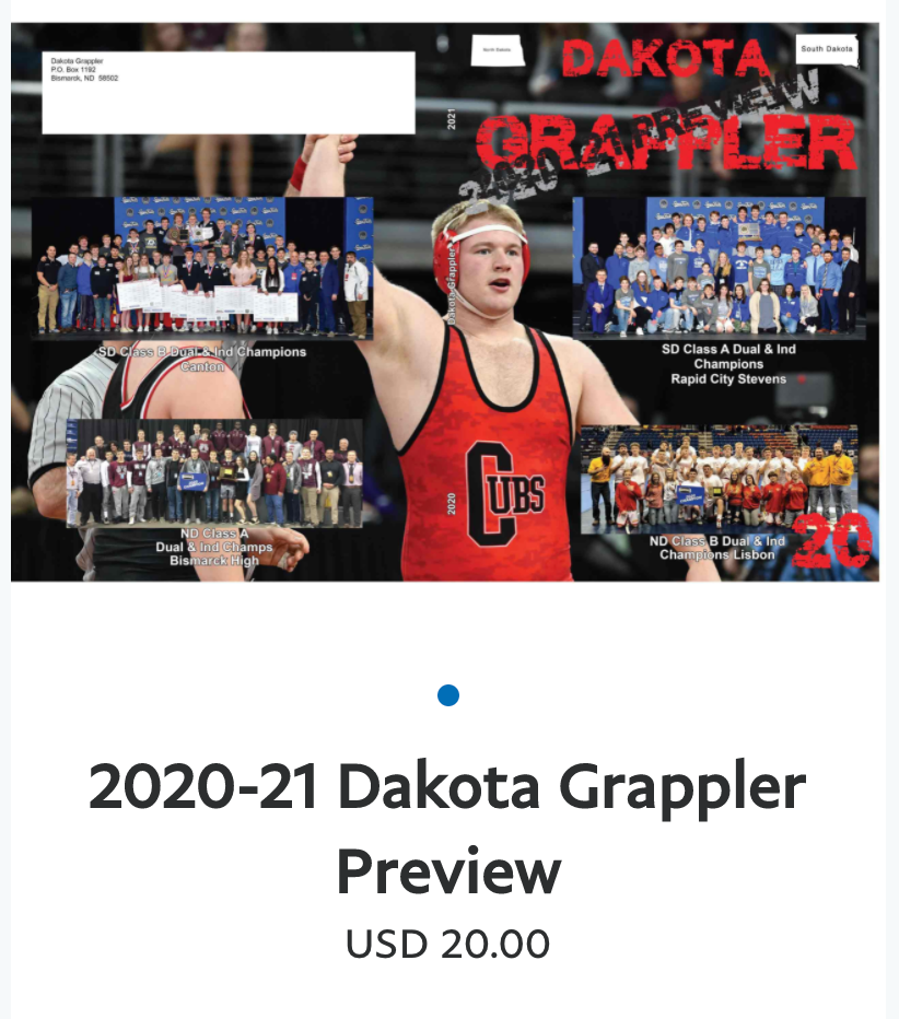 Taking Pre-orders for 2021-22 Dakota Grappler – DAKOTAGRAPPLER